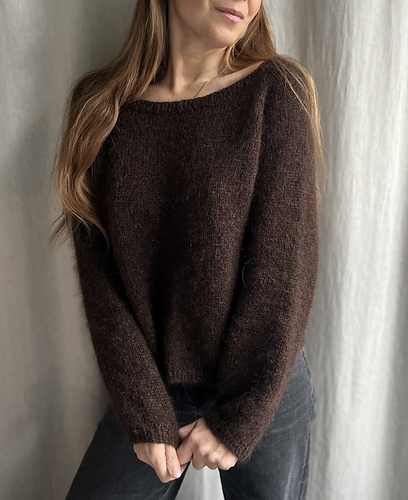 Ravelry: Capulus Sweater pattern by Refined Knitwear - Rikke Bangsgaard