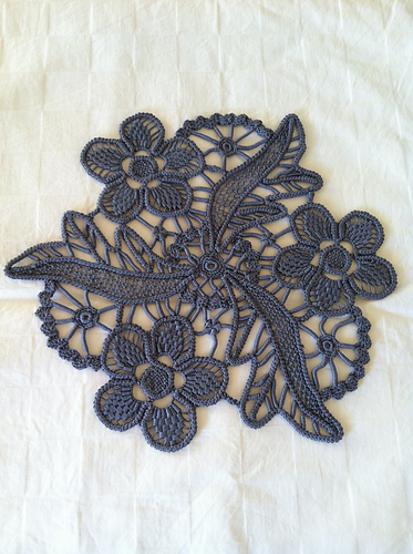 Ravelry: Romanian Point Lace Doily - Intermediate Tutorial pattern by Joanne Thread Head