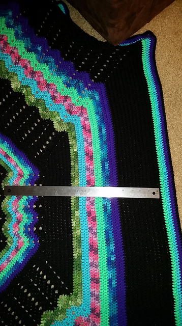 Ravelry: Reichangel's Crocheted Country Star Afghan