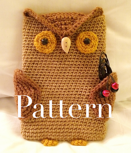 Ravelry: Crochet OWL iPad mini COVER Pattern pattern by Carlos Renedo