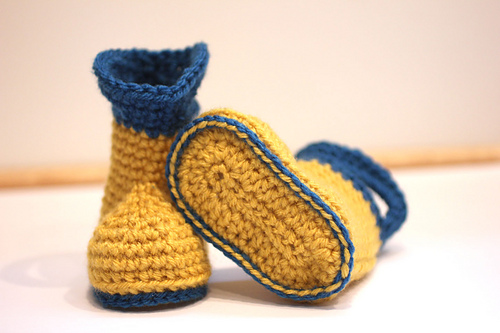Ravelry: Rain Boots pattern by Sarah Zimmerman