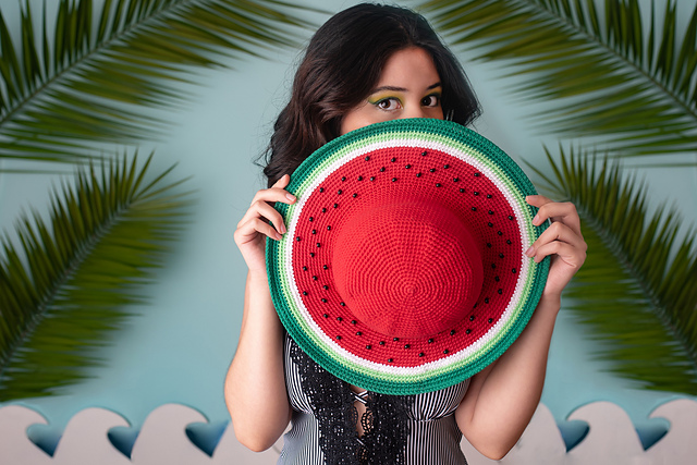 Ravelry: Sombrero Sandía pattern by Salomé García