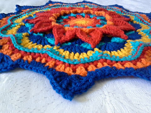 Ravelry: Mandela Mandala pattern by Angela Armstrong