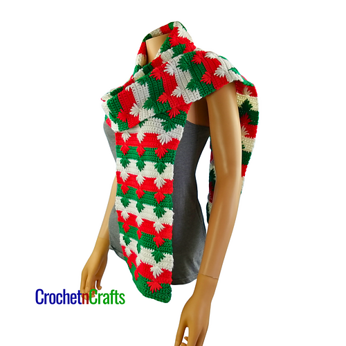 Ravelry: Christmas Scarf pattern by Rhelena