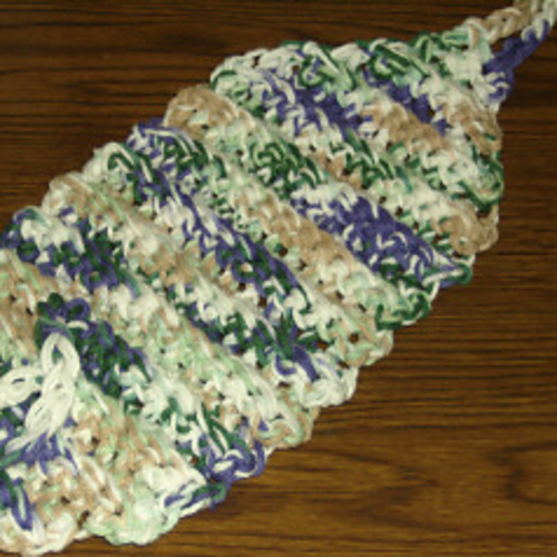 Ravelry: Crochet Back Scrubber pattern by Rhelena