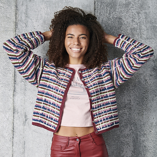 Ravelry: Plaid Cardigan pattern by Pat Strong