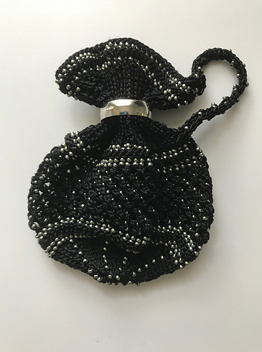 Ravelry: Silk Beaded Pence Jug pattern by Jamie Quick & Brandy Foersch
