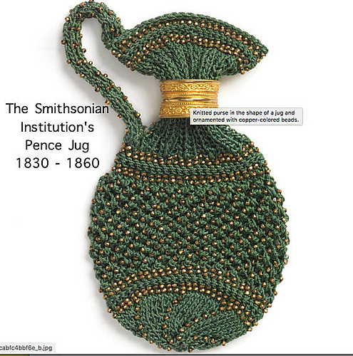 Ravelry: Silk Beaded Pence Jug pattern by Jamie Quick & Brandy Foersch