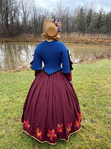 Ravelry: Zouave Jacket from 1862 pattern by Jamie Quick & Brandy Foersch
