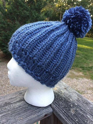 Ravelry: Chunky Fisherman's Rib Hat pattern by Rhonda Garran