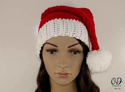 Ravelry: Santa Hat For Dad pattern by Rhondda Mol (Oombawka Design)