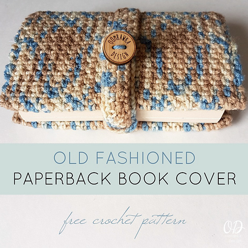 Ravelry: Old Fashioned Paperback Book Cover pattern by Rhondda Mol ...