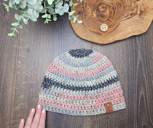 Ravelry: Simple Seamless Double Crochet Hat pattern by Rhondda Mol ...