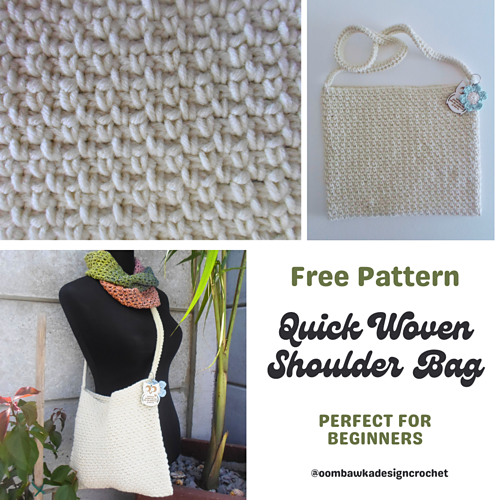 Ravelry: Woven Shoulder Bag pattern by Joanita Theron for Oombawka ...