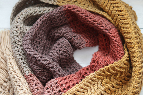 Ravelry: Happy Trails Scarf pattern by Rich Textures Crochet