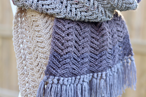 Ravelry: Happy Trails Scarf pattern by Rich Textures Crochet
