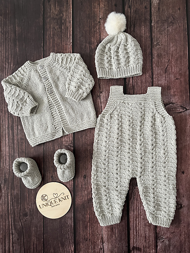 Ravelry: 'Aurora' 4 piece set pattern by Caroline Richards
