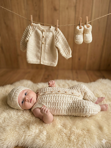 Ravelry: 'Aurora' 4 piece set pattern by Caroline Richards