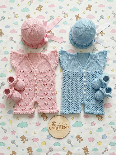Ravelry: 'Victoria' 3 piece set pattern by Caroline Richards