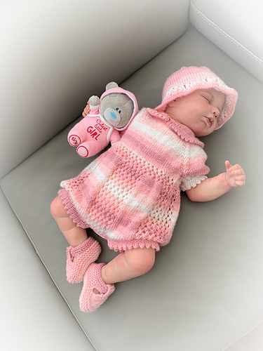 Ravelry: "Clover" Romper set pattern by Caroline Richards