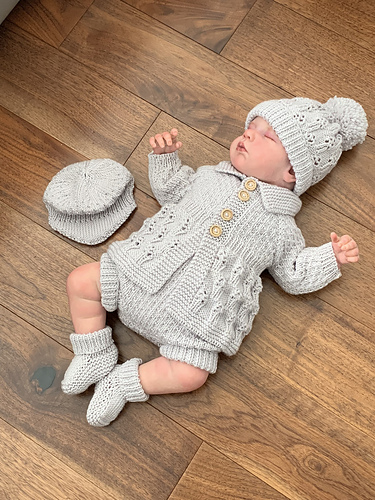 Ravelry: 'Blueberry' 5 Piece set pattern by Caroline Richards