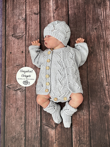 Ravelry: 'Sycamore' 4 piece set pattern by Caroline Richards