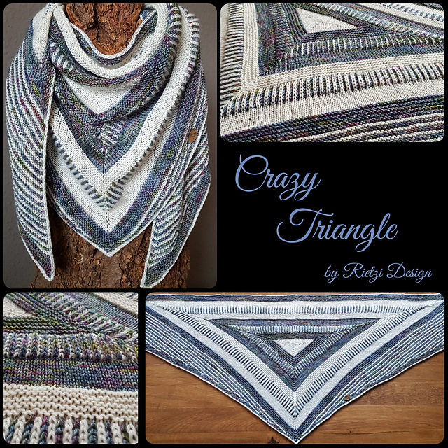 Ravelry: Crazy Triangle pattern by Rietzi Design