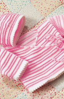 Ravelry: Baby Wrap Jacket and Hat pattern by Red Heart Design Team