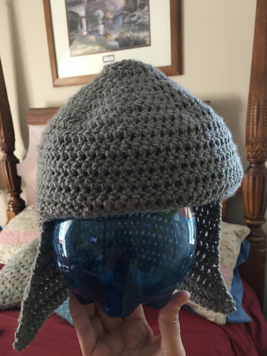 Ravelry: Chainmail Hat/Helmet pattern by Rilla Edwards