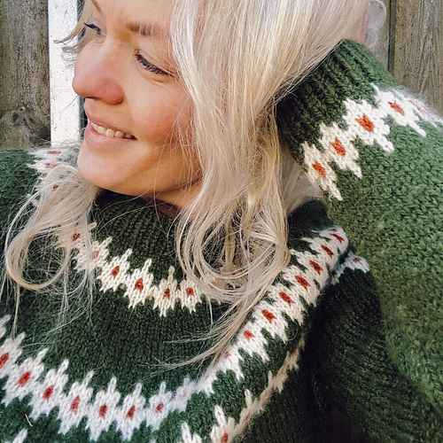 Ravelry: Kiruna Sweater pattern by Hanne Rimmen