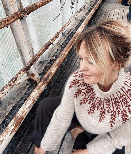 Ravelry: LUPIN Sweater pattern by Hanne Rimmen