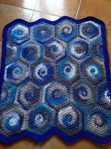 Ravelry: Spiral Hexaround pattern by Julie Yeager