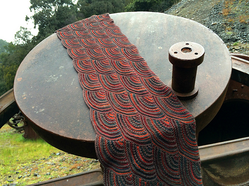 Ravelry: Uluru Shawl Collection pattern by Sue Grandfield