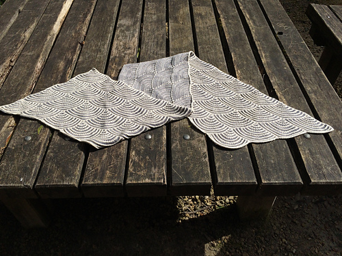 Ravelry: Uluru Shawl Collection pattern by Sue Grandfield