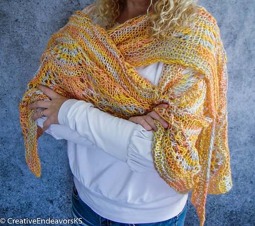 Ravelry: Island Fruitcakes Shawl pattern by Kristina Smiley