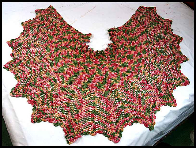 Ravelry: RitaMiller's Victorian Mantelet