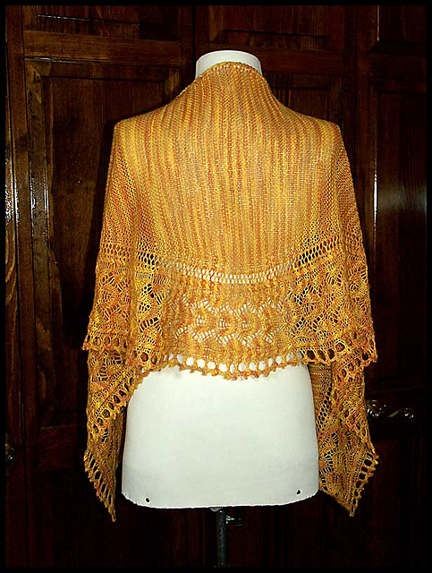 Ravelry: RitaMiller's Monarch Butterfly Shawl