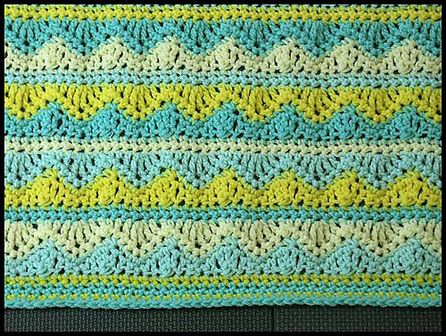 Ravelry: RitaMiller's Summer Mist Throw