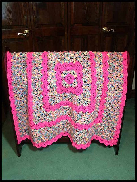 Ravelry: RitaMiller's Beautiful Shells Blanket #2