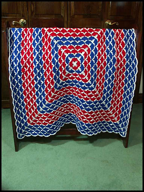 Ravelry: RitaMiller's Beautiful Shells Blanket #3