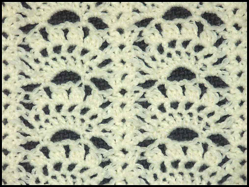 Ravelry: RitaMiller's Fancy Shells Baby Afghan