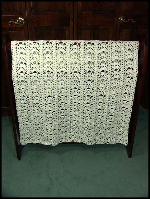 Ravelry: RitaMiller's Fancy Shells Baby Afghan
