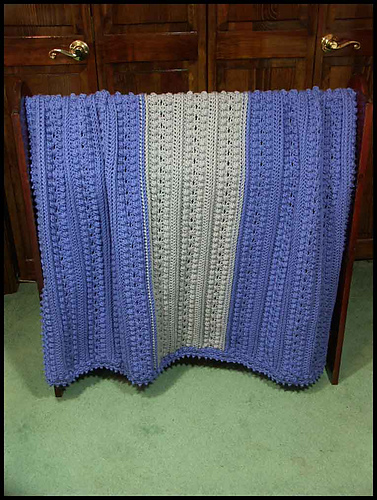 Ravelry: RitaMiller's Aran Isle Afghan
