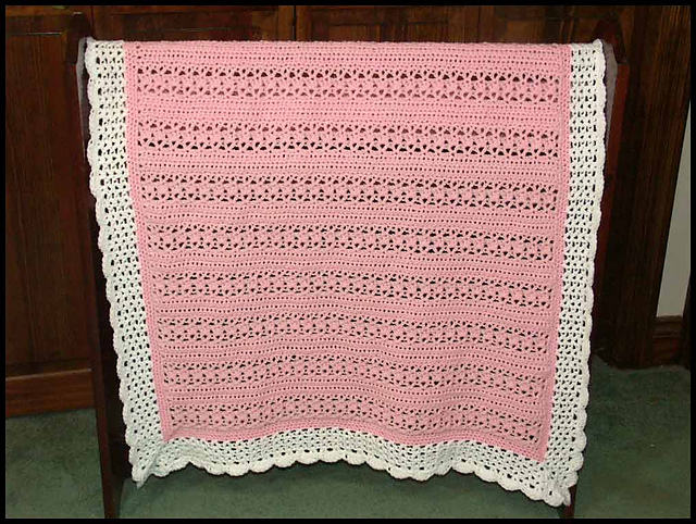 Ravelry: RitaMiller's Adeline Baby Blanket