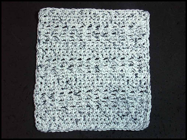 Ravelry: RitaMiller's Beginner Single Crochet Dishcloths