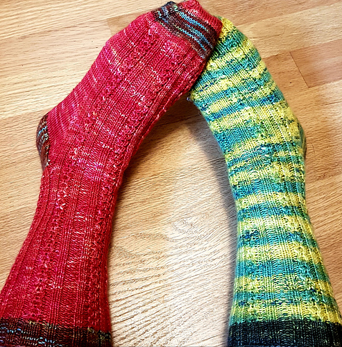 Ravelry: Riverstone Sock Buddies pattern by Susan at Lily Respair Designs