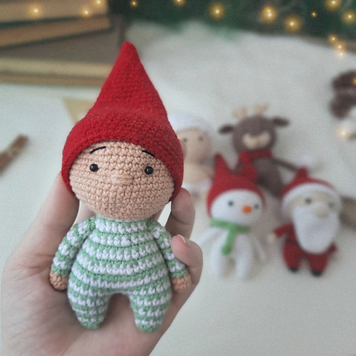 Ravelry: Christmas elf doll pattern by Uliana Rizhik