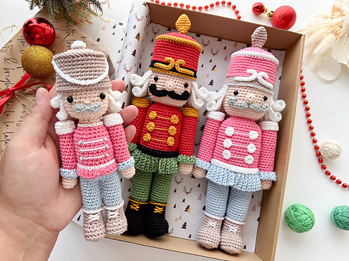 Ravelry: Christmas Nutcracker pattern by Natalia Ruzanova