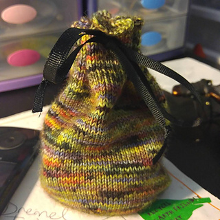 Ravelry: FinnKnitter1's Ancient Arts Drawstring Bag