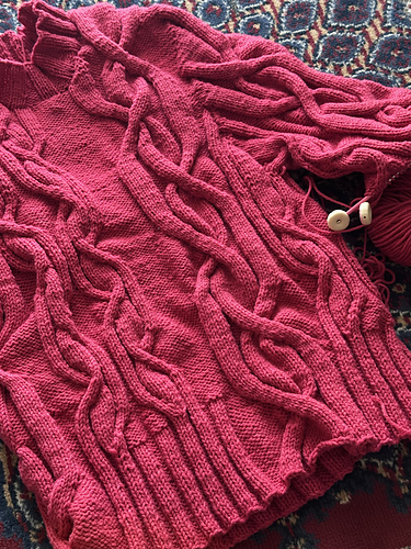 Ravelry: Maze Pullover pattern by MINGBI LUO